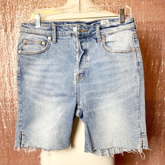 Free People | Shorts | Nwot Free People Avery Button Fly Bermuda Shorts ...